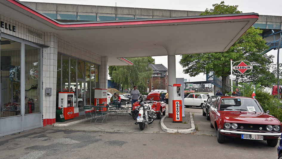 Oldie Tankstelle Hamburg